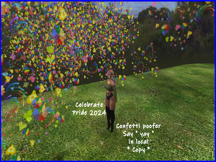Second Life Marketplace - Pride 2024 poofer